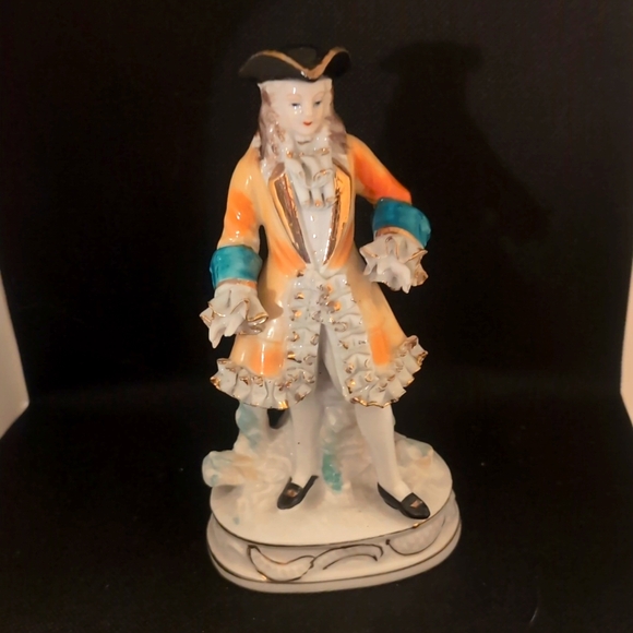 MEISSEN LIKE | Art | Availablevtg Rare Victorian Era Man Meissen Like ...